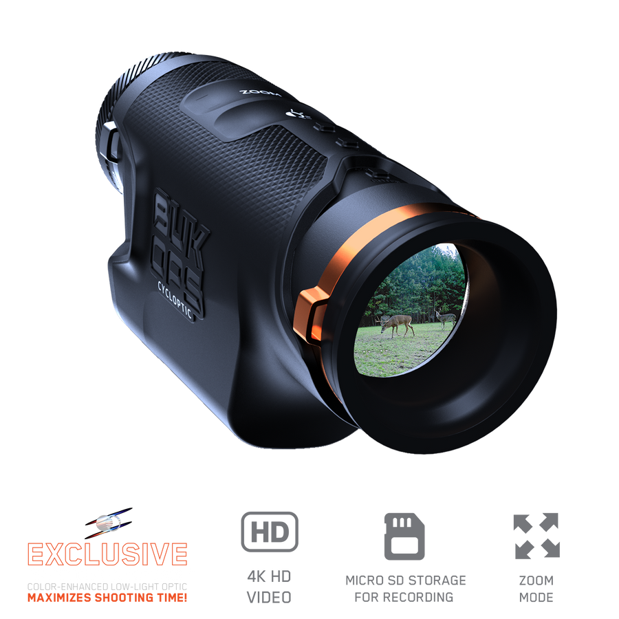 Buk Ops - Low-Light Optics & Rangefinding Crossbow Scopes For Hunting